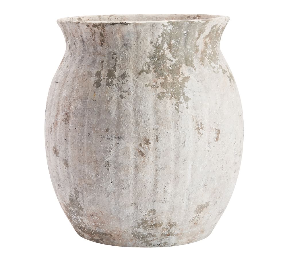 Handcrafted Weathered Terra Cotta Vases | Pottery Barn