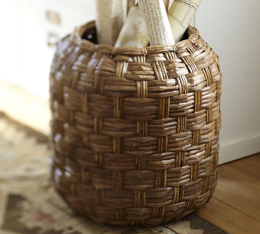 Harper Barrel Basket | Pottery Barn