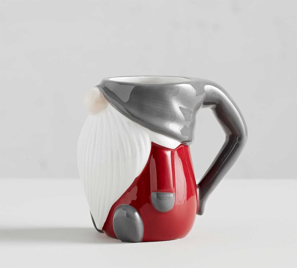 Gnome Shaped Ceramic Mugs | Pottery Barn