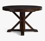 Benchwright Round Pedestal Extending Dining Table | Pottery Barn