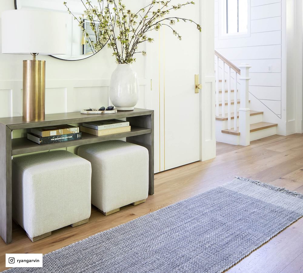 Universal Upholstered Cube | Pottery Barn