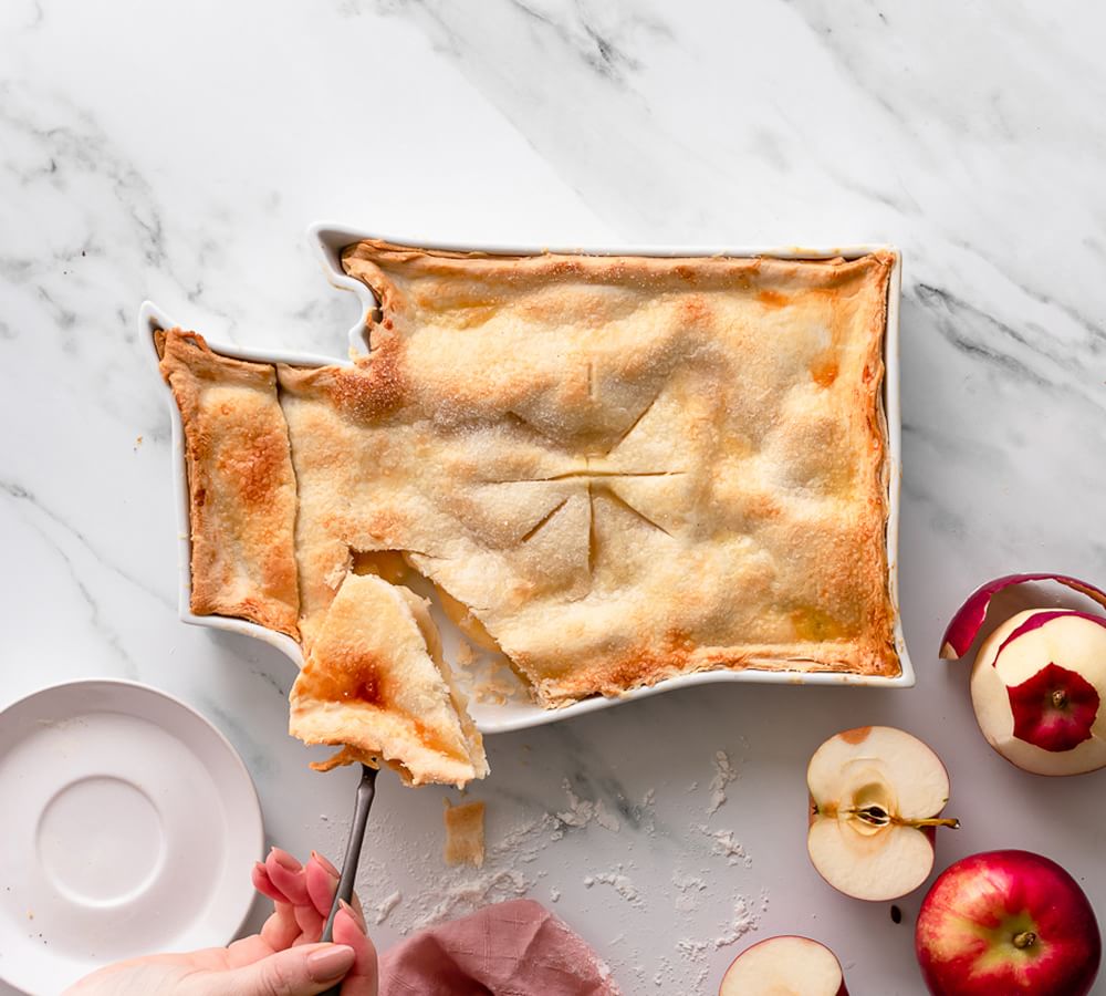 Lark Handmade Porcelain State Platter | Pottery Barn