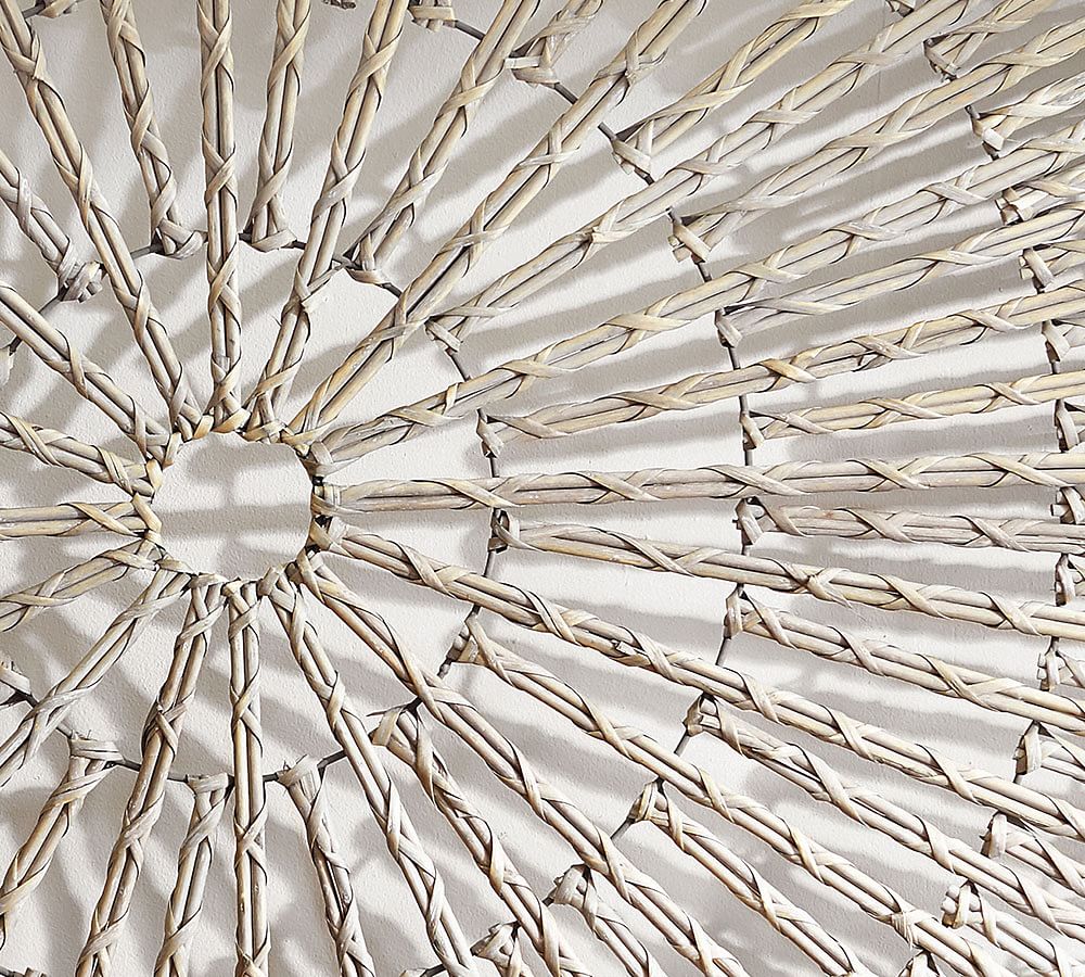 Woven Wheel Wall Art | Wall Decor | Pottery Barn