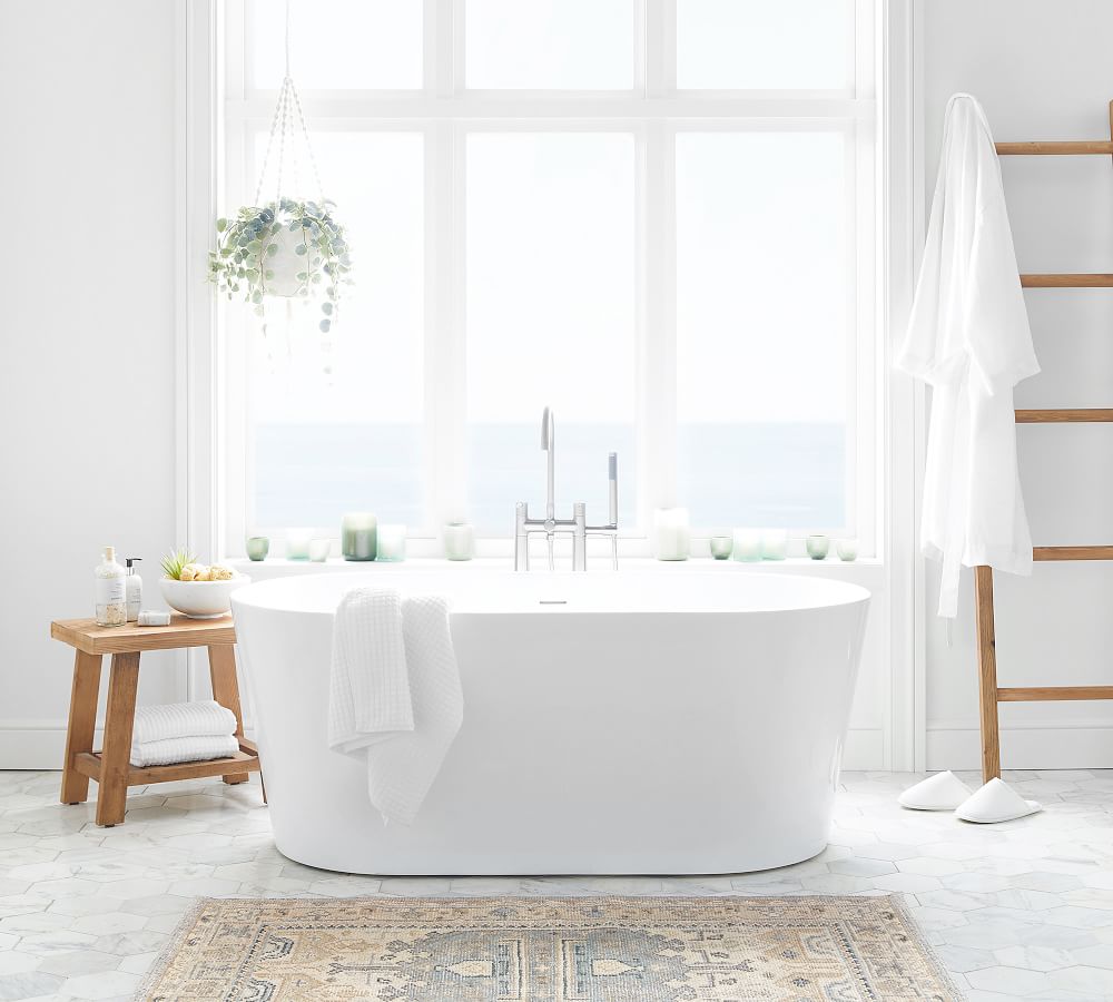 Faux Trailing Variegated String Of Hearts Houseplant | Pottery Barn