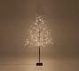 Halloween Black Fairy Pre-Lit LED Tree | Pottery Barn