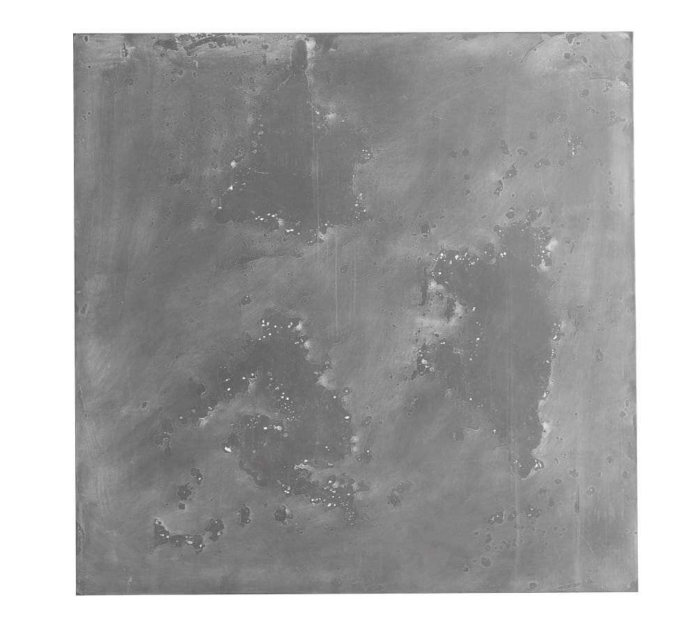 Oversized Zinc Tile Wall Decor | Pottery Barn