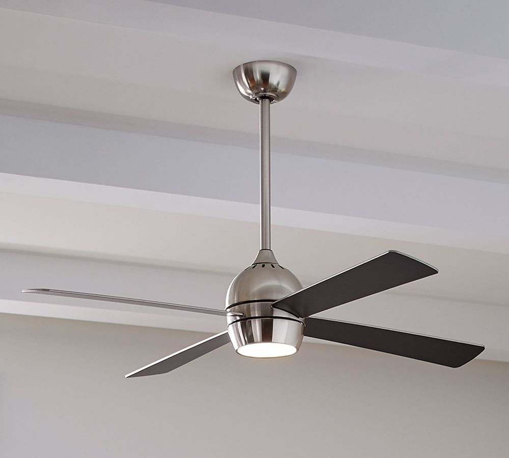 52" Kwad Ceiling Fan with LED Light Kit | Pottery Barn