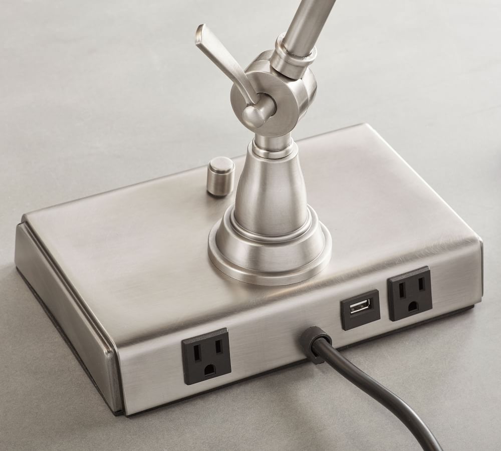 Architect's Adjustable USB Task Table Lamp | Pottery Barn