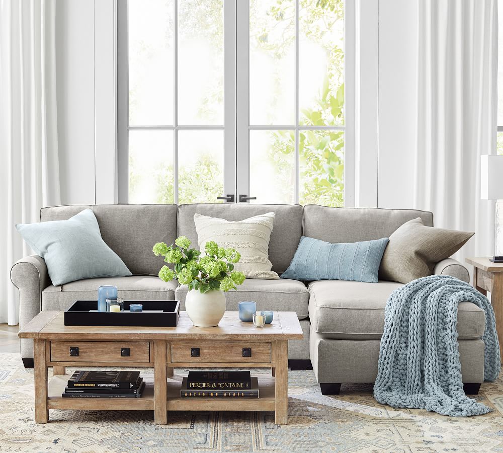 Benchwright 54" Rectangular Coffee Table | Pottery Barn