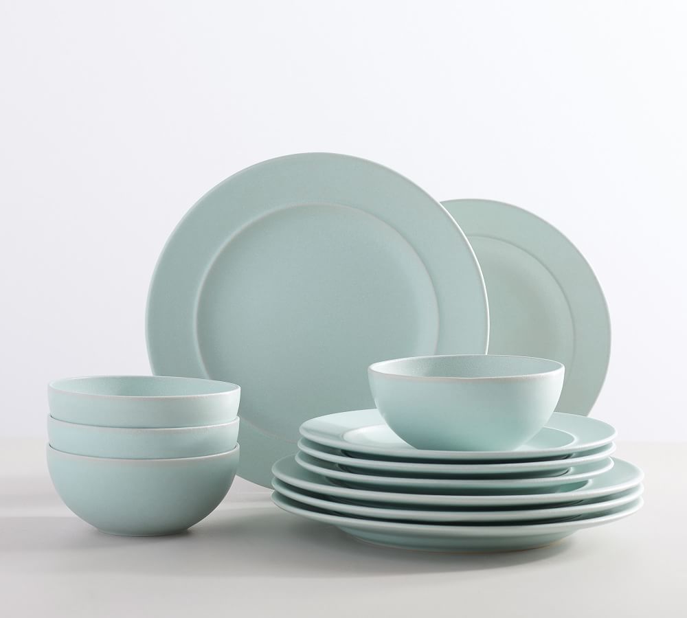 Astoria Stoneware 12-Piece Dinnerware Set | Pottery Barn