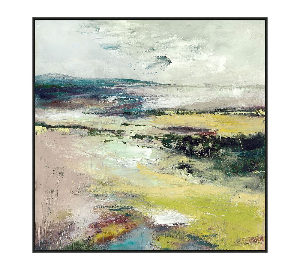 North Coast Framed Canvas Wall Art | Pottery Barn