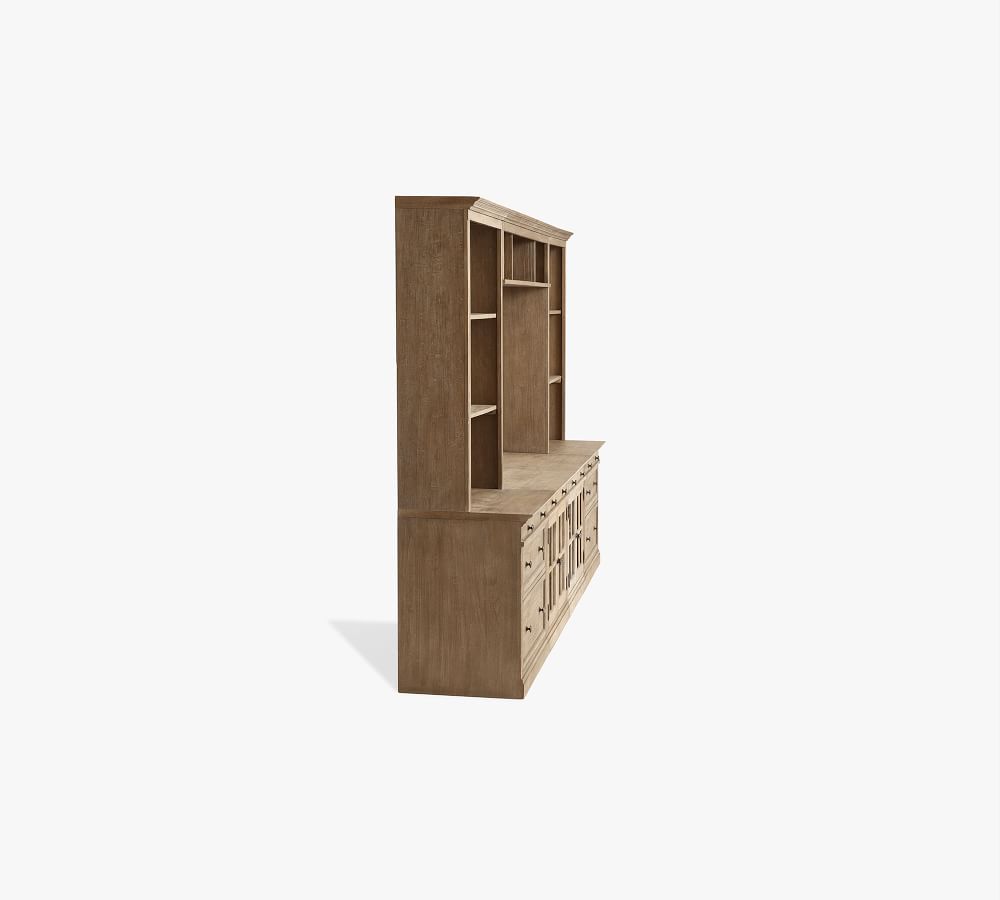 Livingston 7-Piece Entertainment Center | Pottery Barn