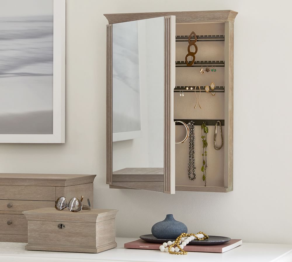 Livingston Jewelry Wall Safe | Pottery Barn