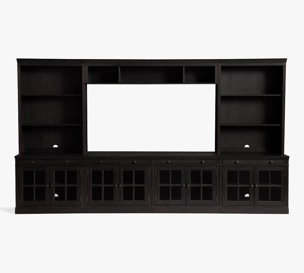 Livingston 7-Piece Entertainment Center | Pottery Barn