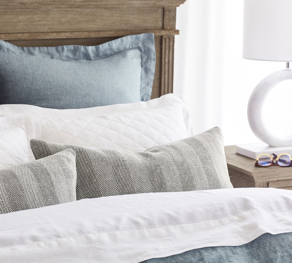 Belgian Flax Linen Sheet Set | Pottery Barn