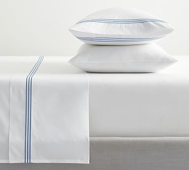 Grand Organic Percale Sheet Set | Pottery Barn