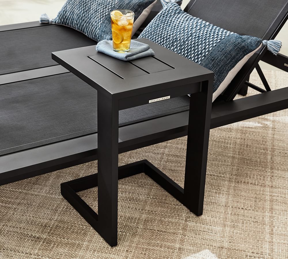 Malibu Metal C-Table | Pottery Barn