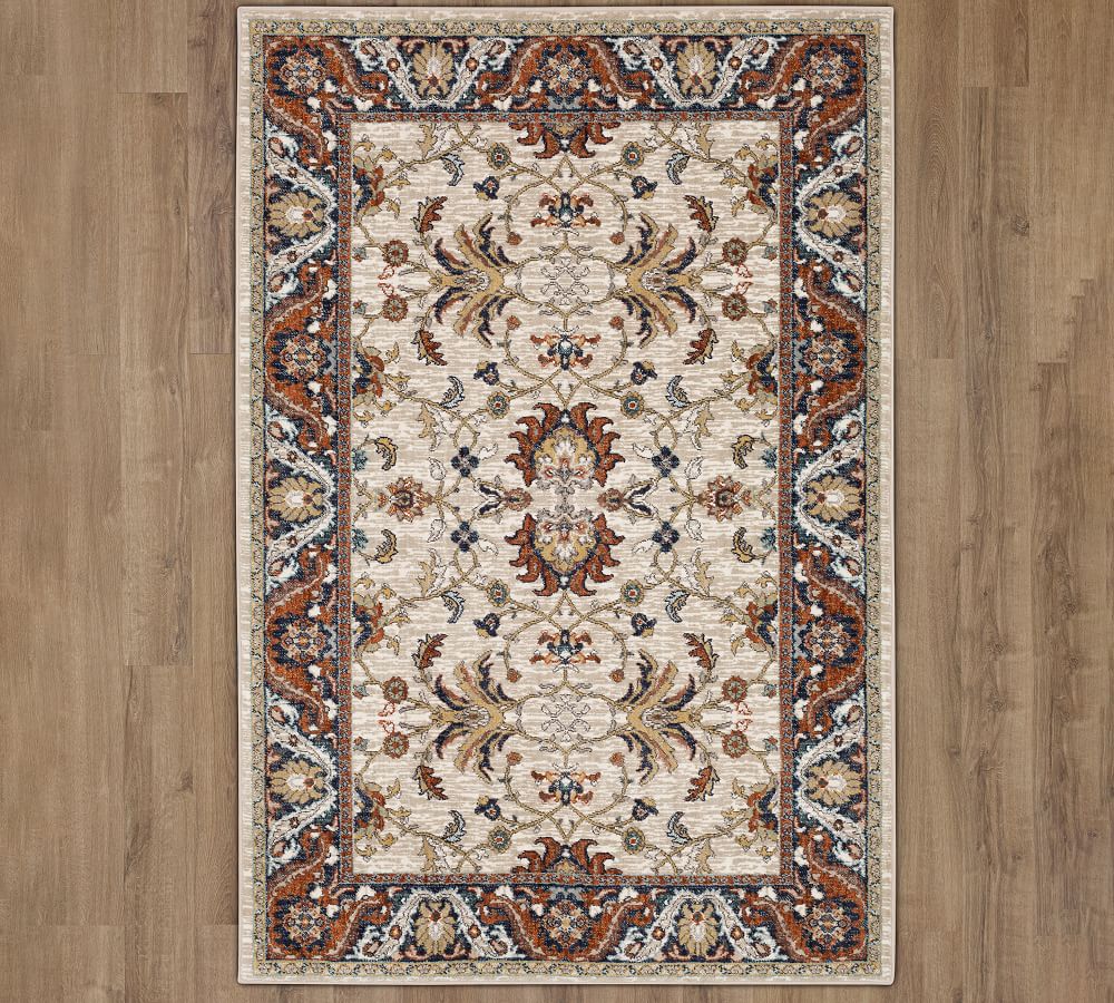 Espada Persian-Style Easy Care Rug | Pottery Barn