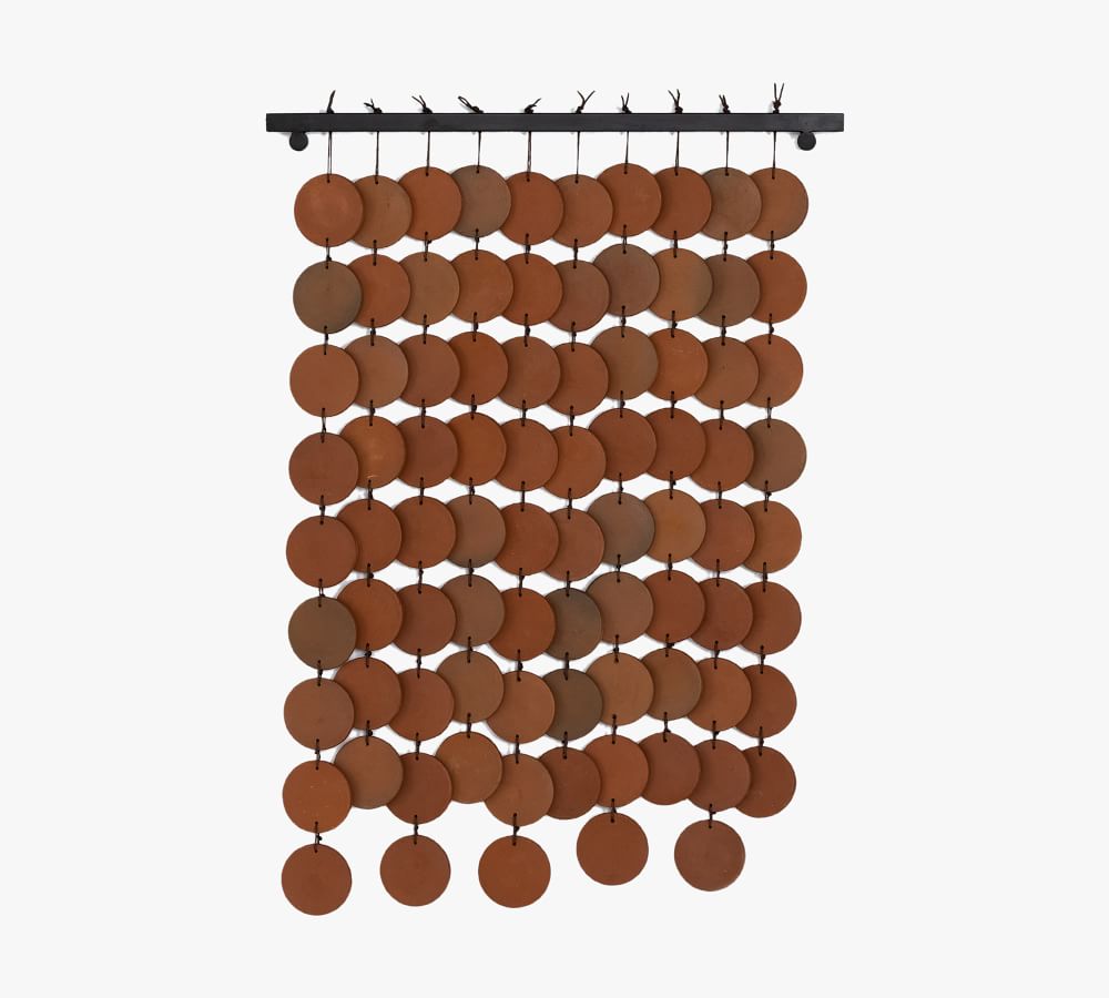 Speckled Ceramic Hanging Wall Art | Pottery Barn