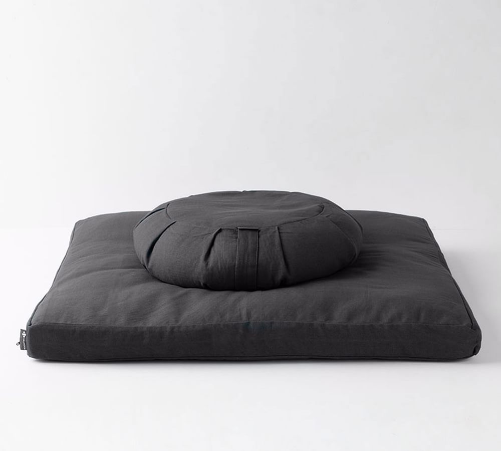 Meditation Round Cushion & Zabuton | Pottery Barn