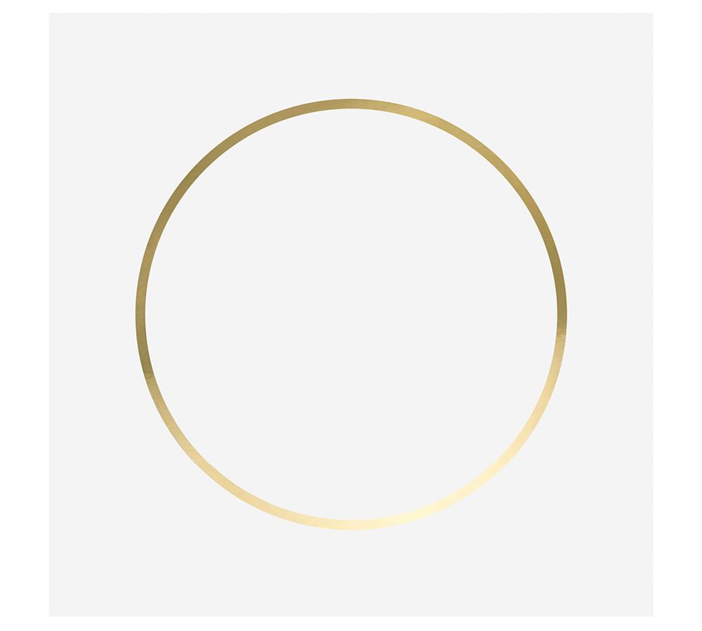 Gold Solar Eclipse Framed Print | Pottery Barn