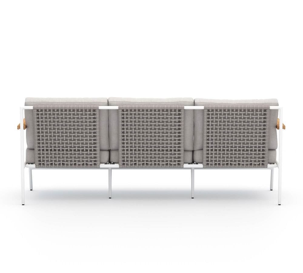 Camarillo FSC® Teak 78" Sofa | Pottery Barn