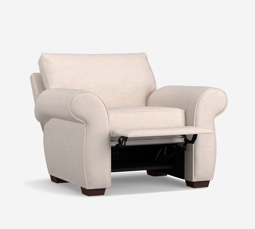 Pearce Upholstered Recliner Chair | Pottery Barn