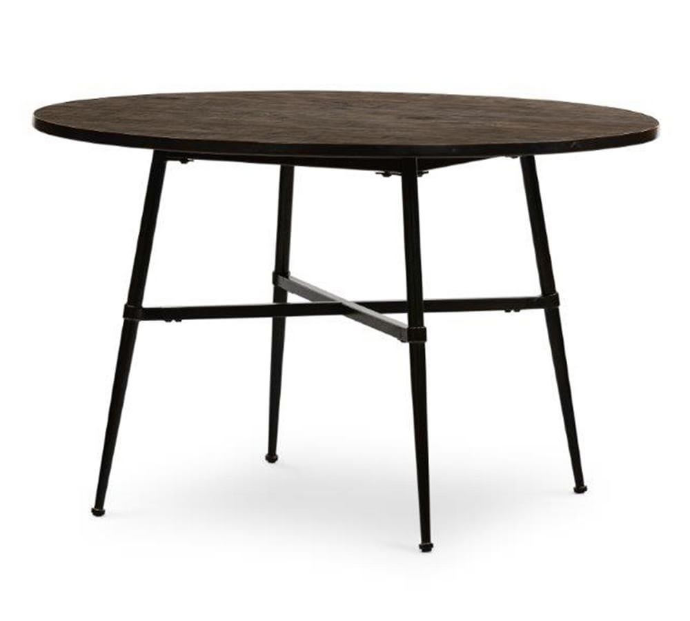 Juno Reclaimed Wood Round Dining Table | Pottery Barn