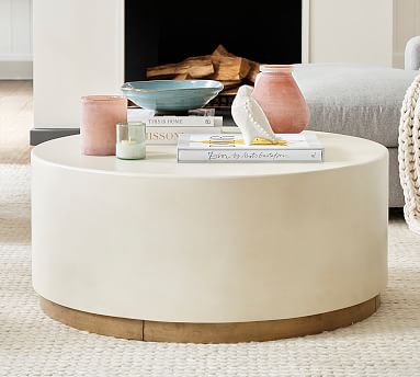 Bellair 39" Round Coffee Table | Pottery Barn