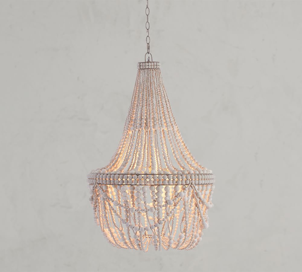 Pottery Barn Beaded Chandelier