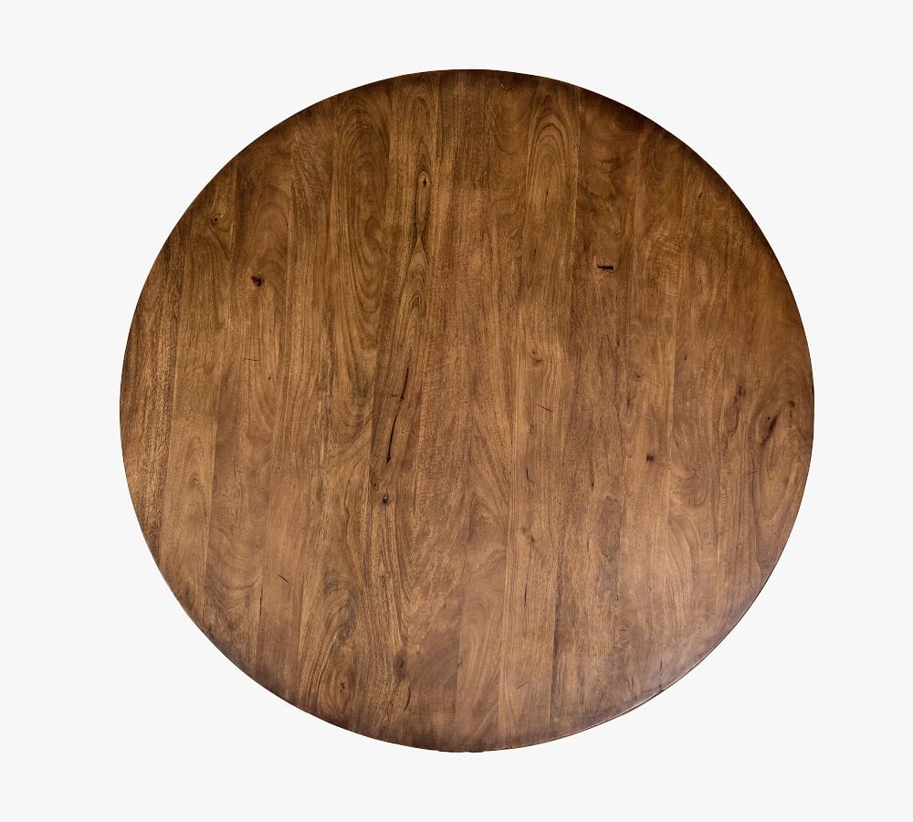 Parkview Reclaimed Wood Round Pedestal Dining Table | Pottery Barn