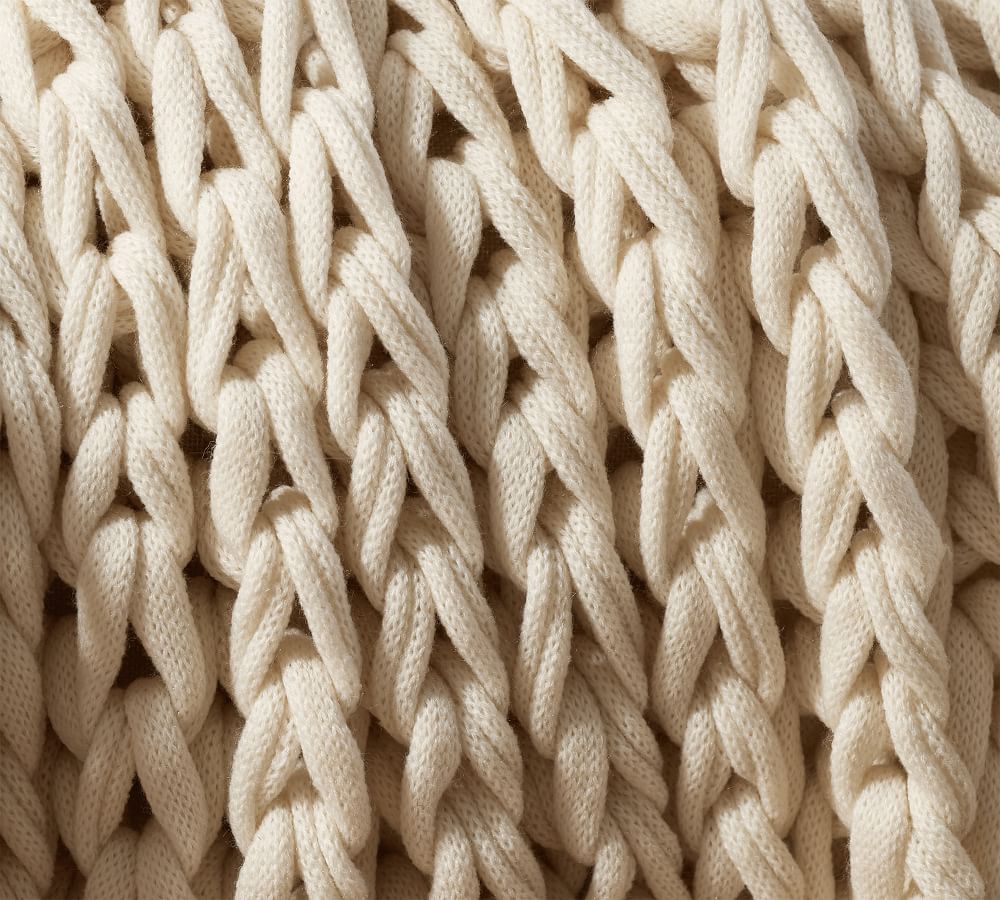 Colossal Ribbed Throw | Pottery Barn