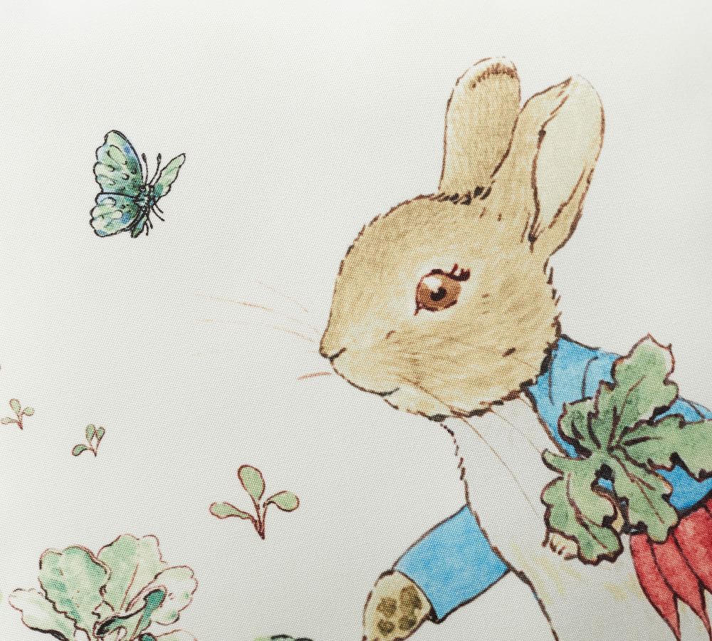 Peter Rabbit™ Indoor/Outdoor Pillow | Pottery Barn