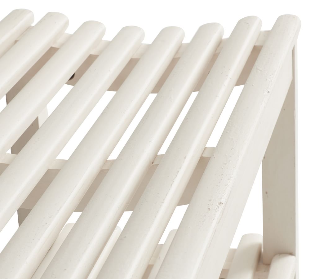 Declan Entry Bench, Weathered Dutch White | Pottery Barn