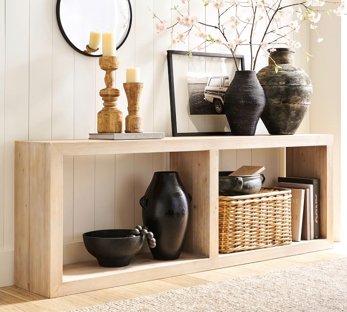 Folsom 84" Grand Console Table | Pottery Barn