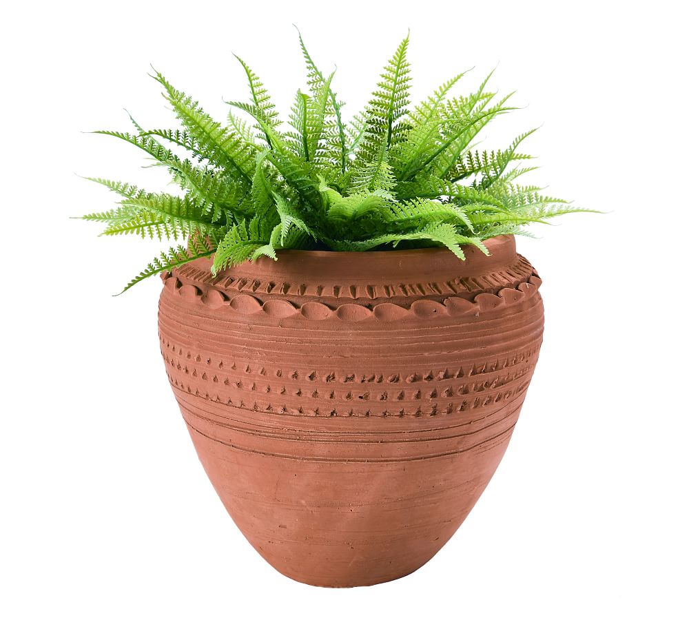 Zuma Textured Clay Pots | Pottery Barn