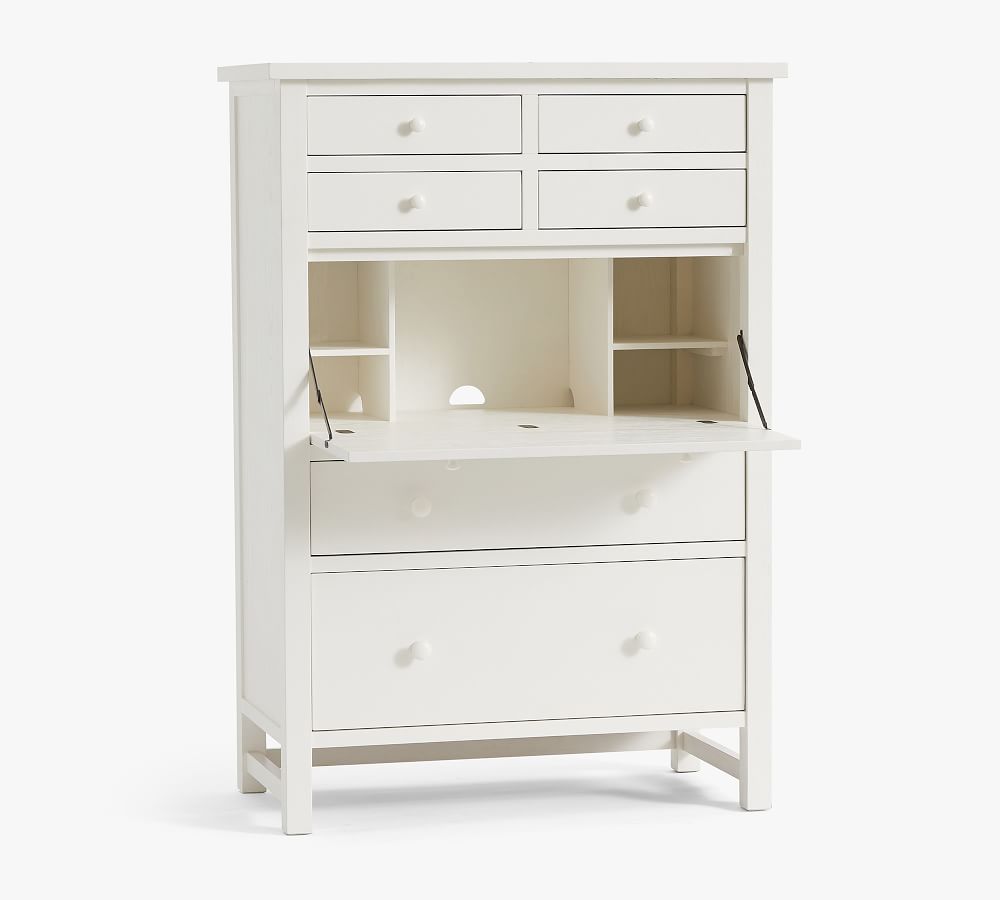 Farmhouse 40" Secretary Desk with Drawers | Pottery Barn