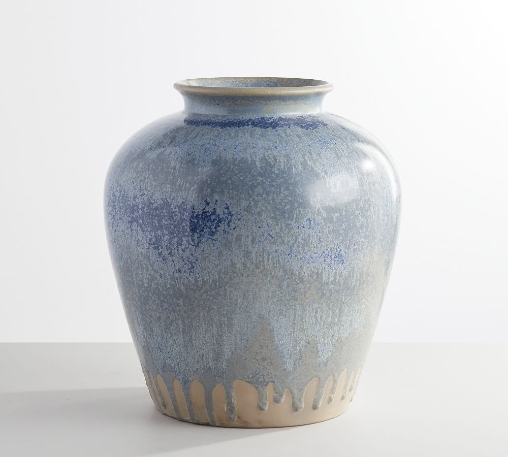 Seehorn Reactive Glaze Handcrafted Ceramics Collection | Pottery Barn