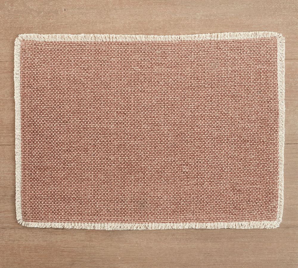 Mason Fringe Placemat | Pottery Barn