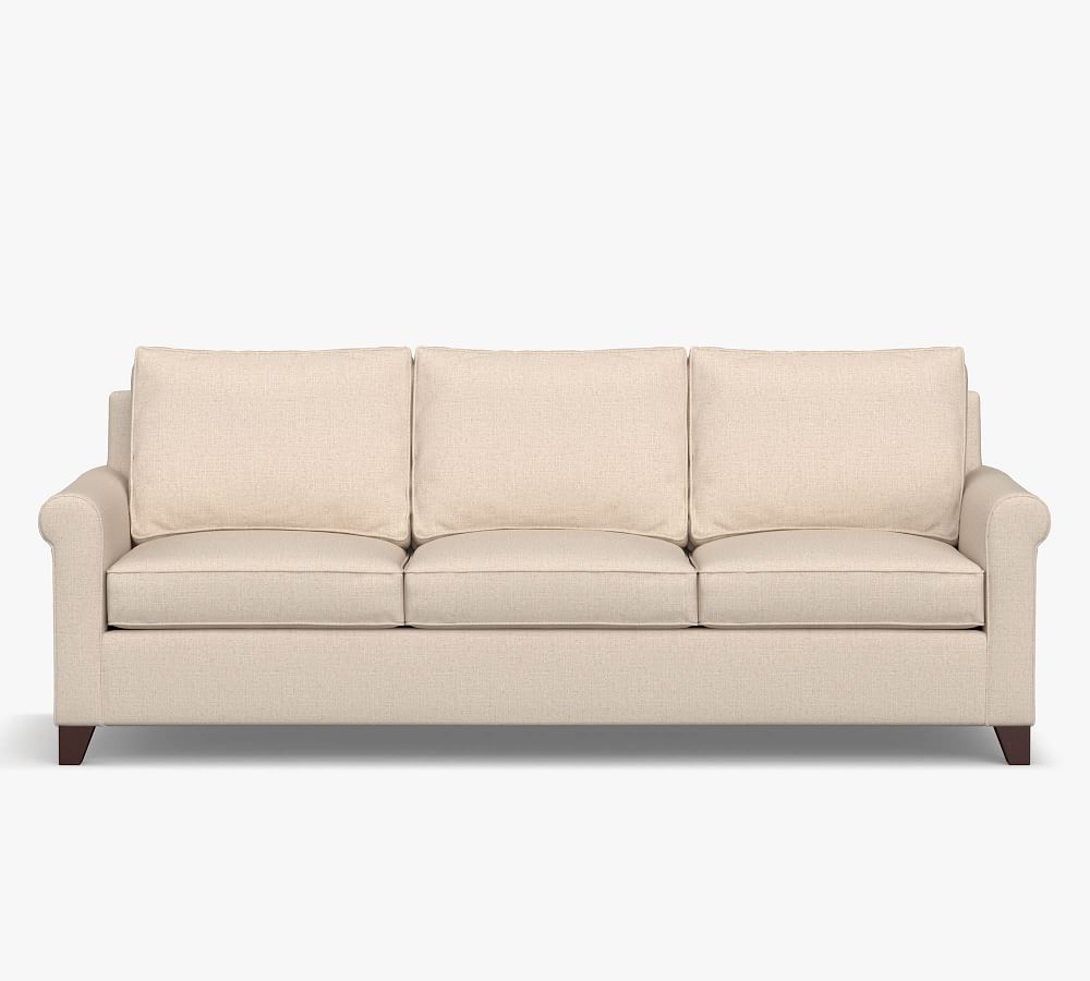 Cameron Roll Arm Fabric Sofa | Pottery Barn