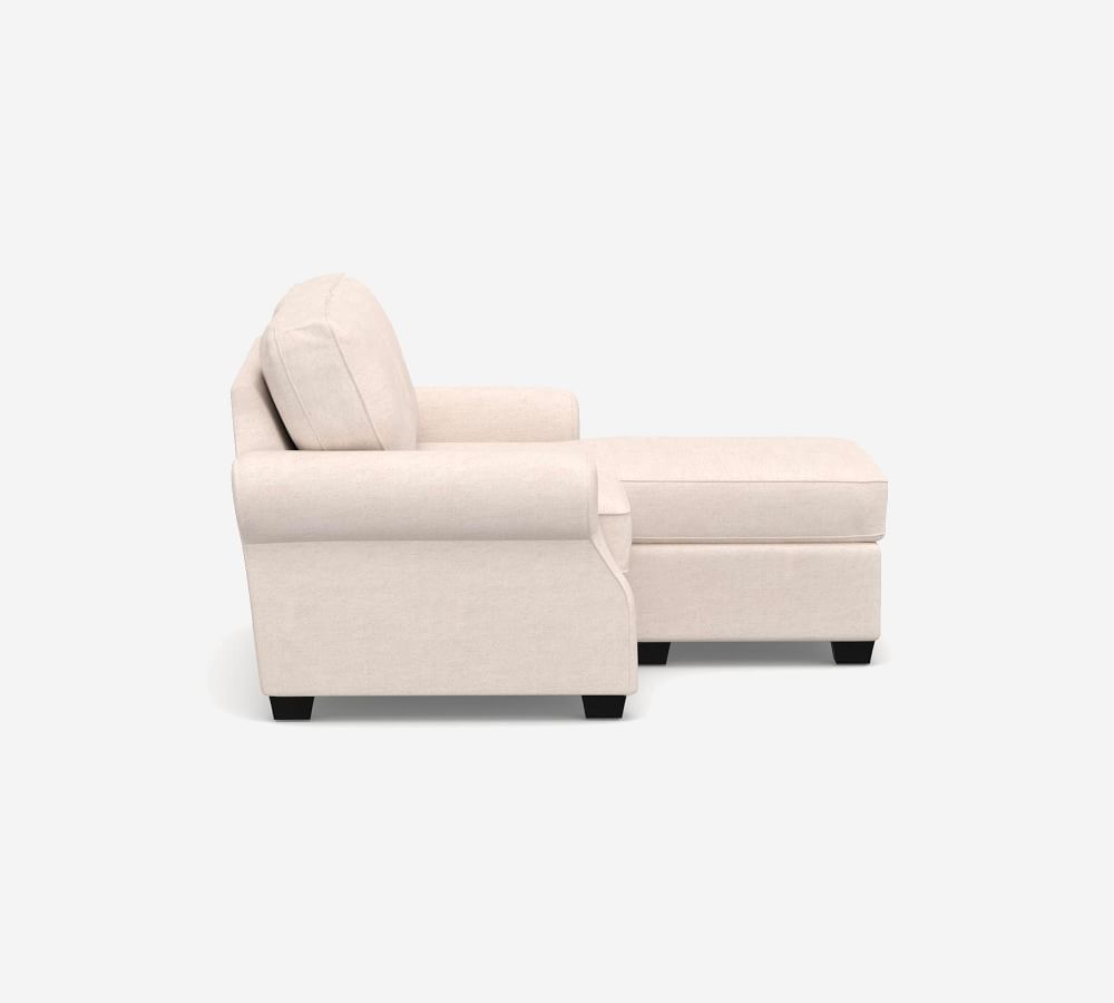 SoMa Fremont Roll Arm Upholstered Small Sofa | Pottery Barn