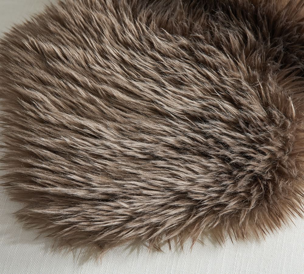 Luxe Faux Fur Hide | Pottery Barn