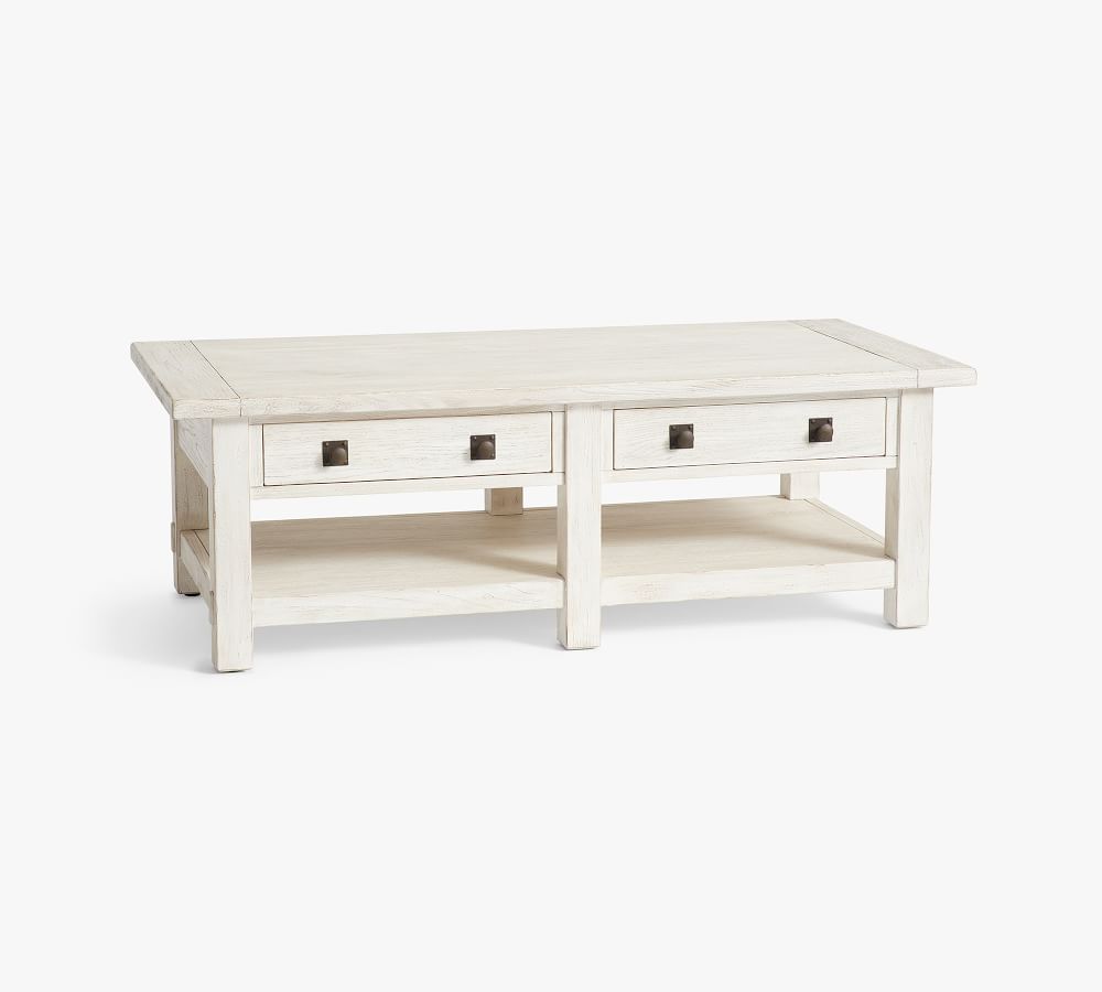 Benchwright 54" Rectangular Coffee Table | Pottery Barn