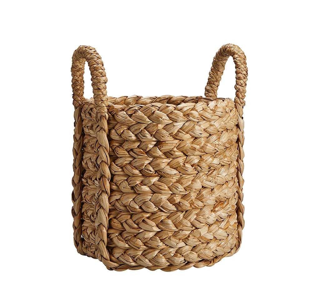 Beachcomber Round Handled Storage Baskets | Pottery Barn