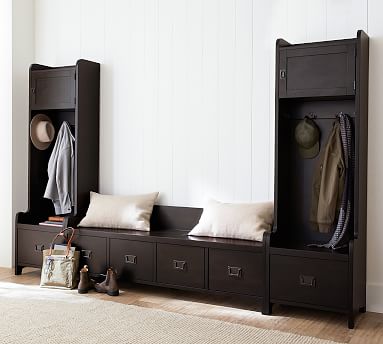 Wade 3-Piece Hall Tree & Entryway Bench Set | Pottery Barn