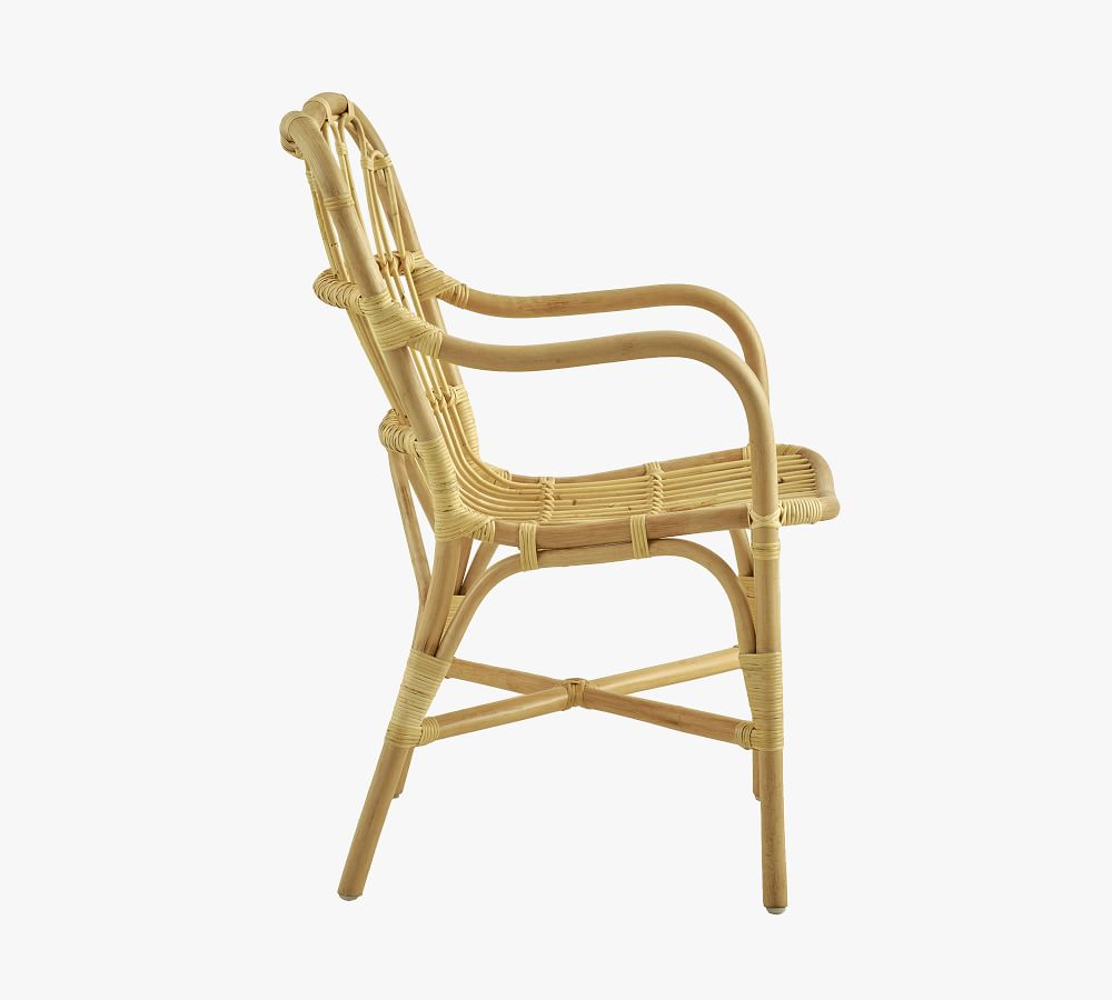 Margret Rattan Dining Chair | Pottery Barn