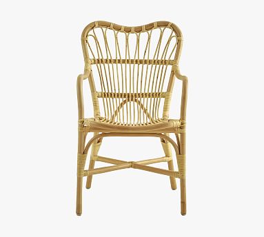 Margret Rattan Dining Chair | Pottery Barn