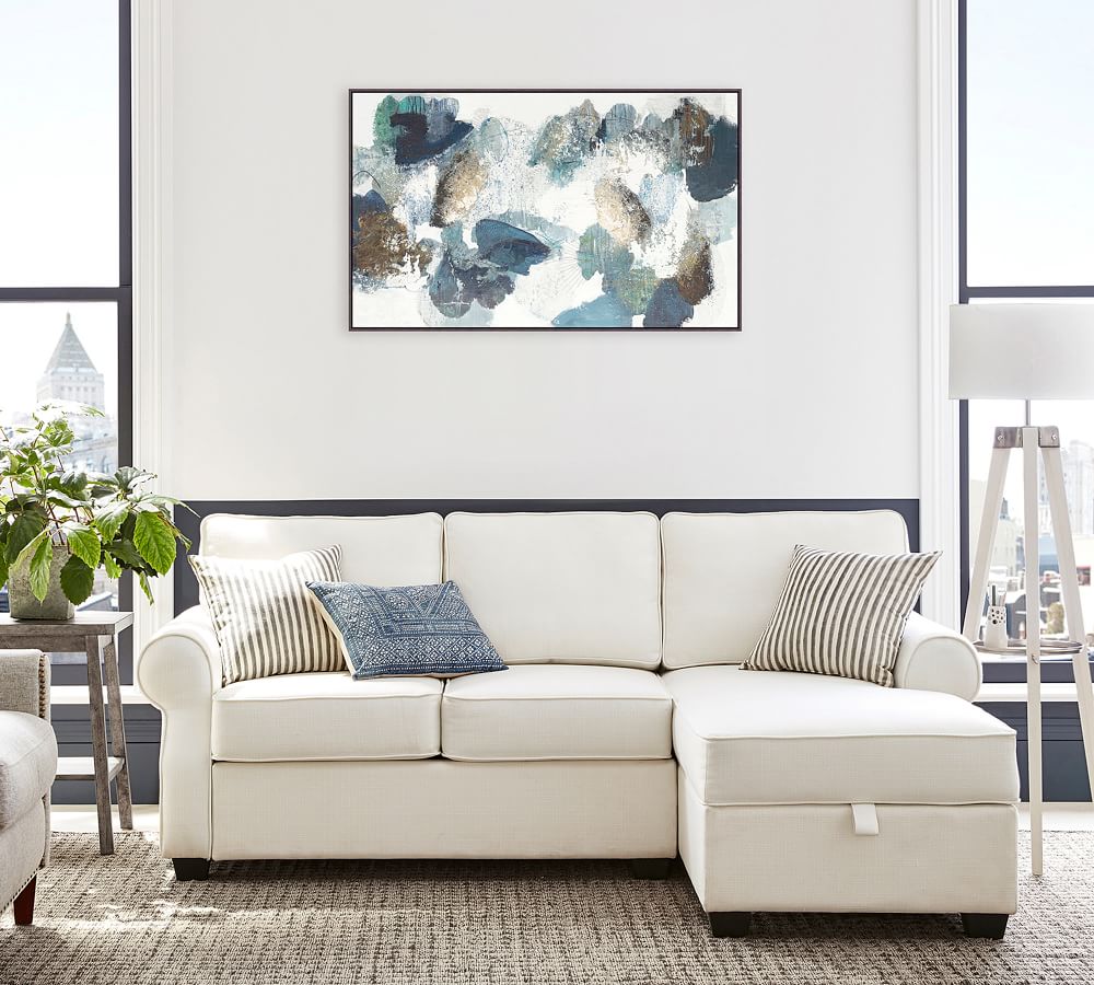 Persephone Framed Canvas | Pottery Barn