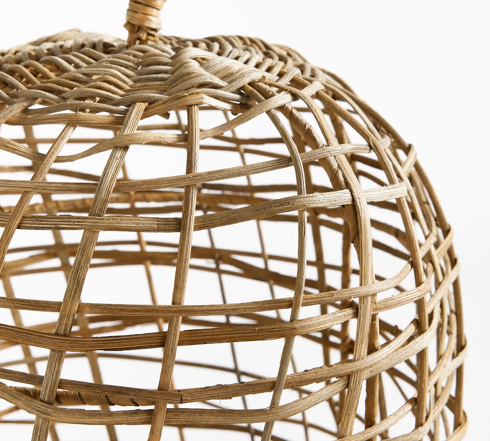 Handwoven Wicker Pumpkins | Pottery Barn