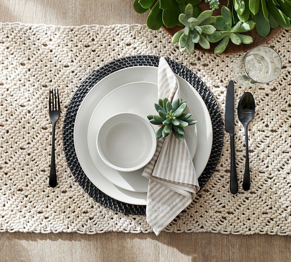 Mason Stoneware Dinner Plates | Pottery Barn